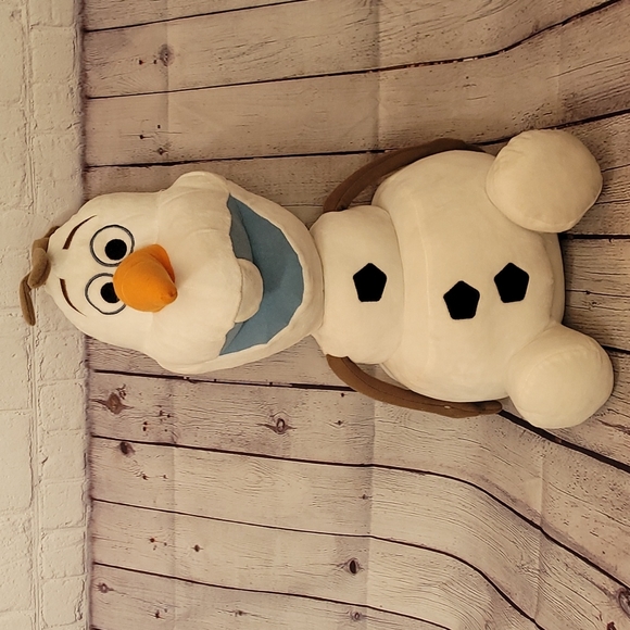 Disney | Toys | Large Disney Frozen Olaf Stuffed Plush 2 Tall Snowman ...